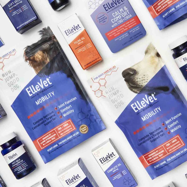 About Hemp CBD Products for Dogs & Cats | ElleVet Sciences
